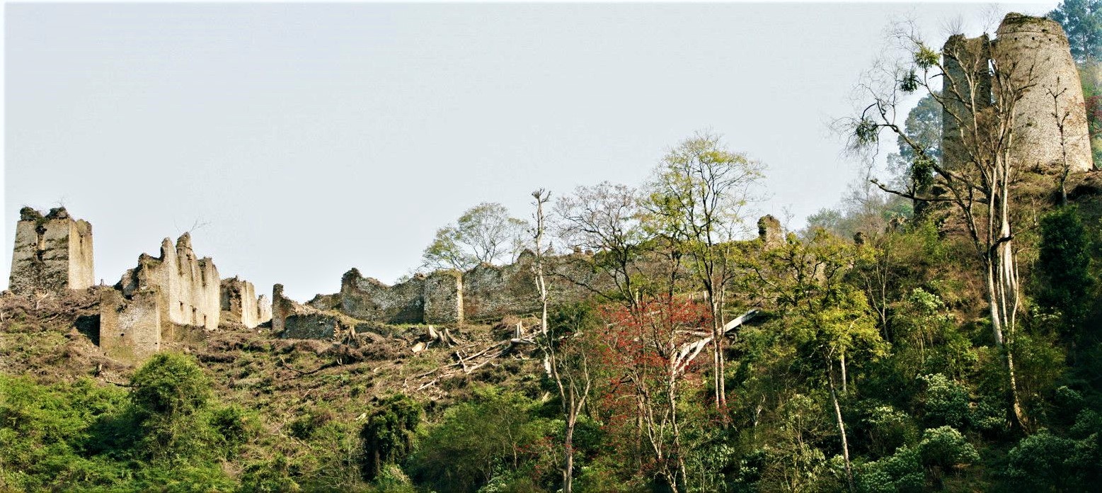 Ruins of Zhongar Dzong in Mongar,attractions in Mongar | HeavenlyBhutan